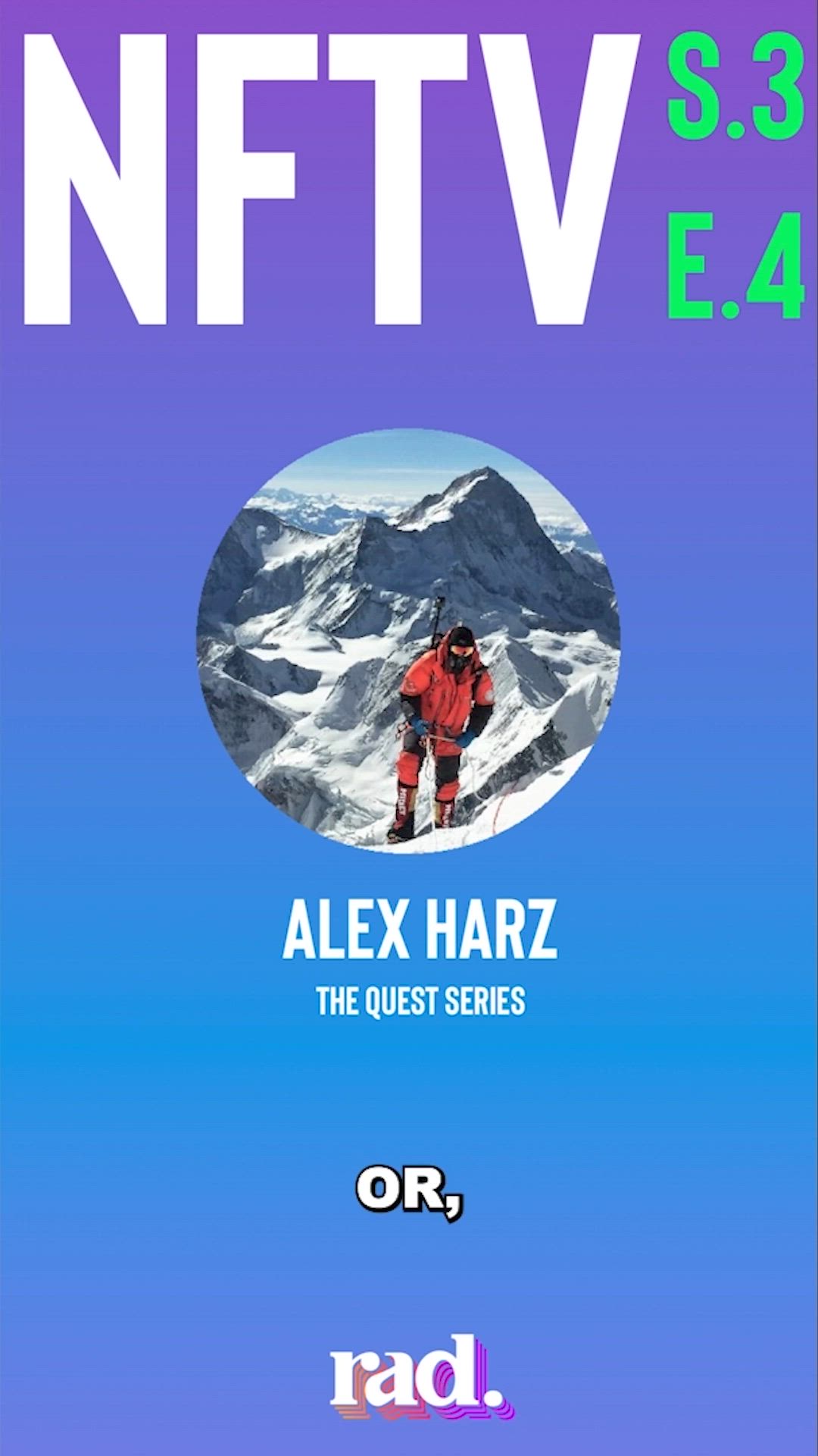 Alex Harz on the Gear He Used While Filming Everest VR 🎥🏔️ - Rad TV ...